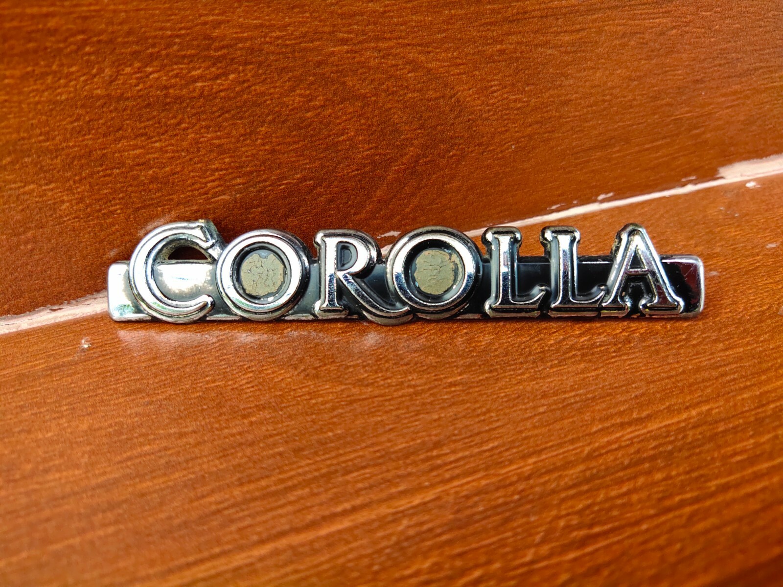 TOYOTA COROLLA KE30 KE35 KE36 TE31 Side Emblem Badge "Corolla" Genuine ...