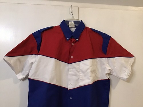 *NWOT~Speed Zone Race Gear Mechanic Pit Crew/Bowling Shirt~Men’s M~L👀K ...