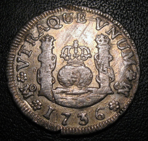 Old Colonial Coins 1736 Silver 1 Real | eBay