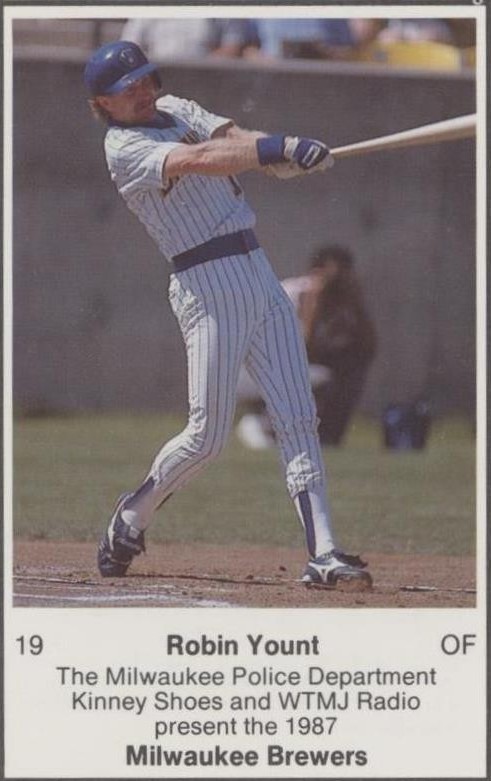 1987 Milwaukee Brewers Police - Robin Yount for sale online | eBay