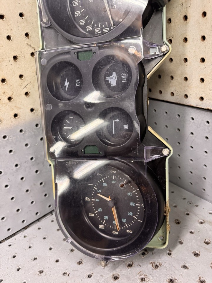 1973 - 1977 PONTIAC GRAND PRIX AND GRAND AM CLUSTER GAUGE SPEEDOMETER ...