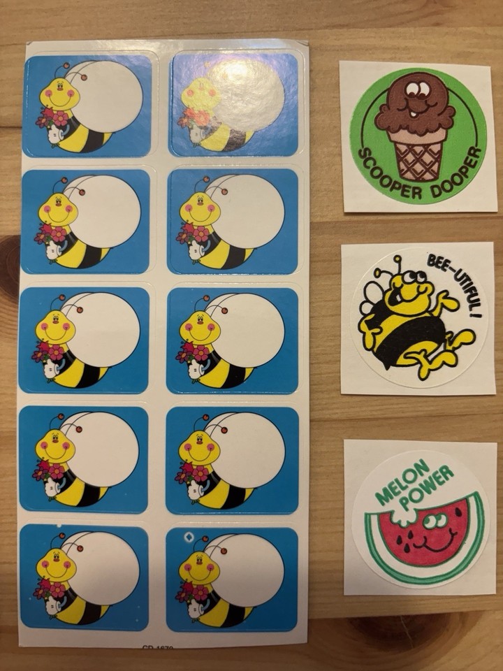 Vintage TREND Scratch And Sniff Stickers Are Matte Sticker Assorted Set Lot | eBay