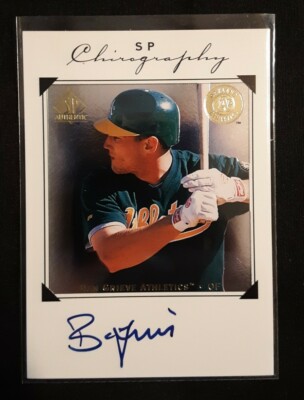 1998 Upper Deck SP Authentic Chriography BEN GRIEVE Auto Autograph ...