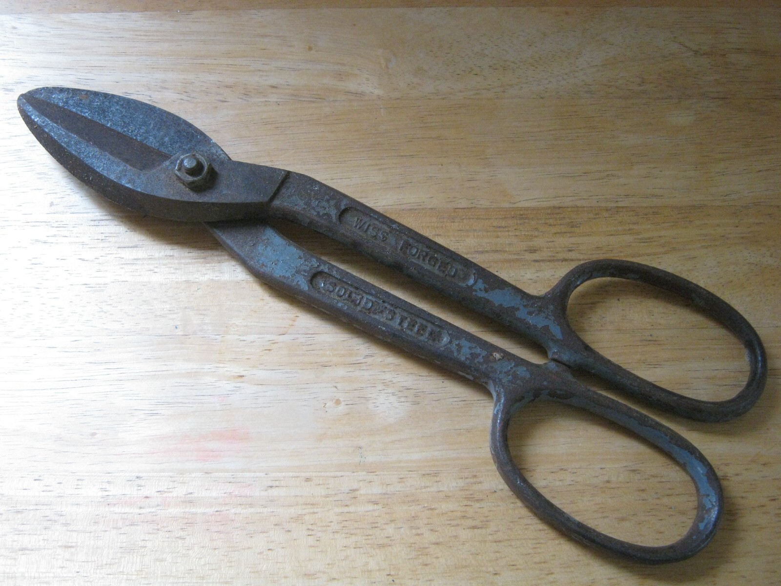 Wiss Forged Solid Steel A10 Metal Shears Tin Snips 11" | eBay