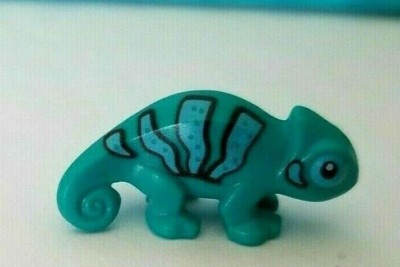 LEGO Minifigure Friends Lizard Pet CHAMELEON Mini Doll Jungle Animal ...