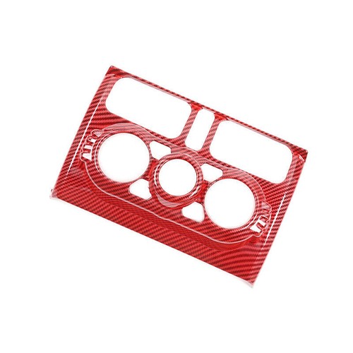 For Suzuki Jimny 2019-2022 Red Carbon Fiber Console AC Button Control ...