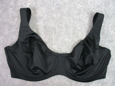 Cuup Bra Size 34H Black The Scoop Adjustable Strap Underwired Micro ...