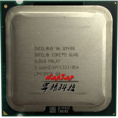 Intel Core 2 Quad Q9400 2.6 GHz Quad-Core CPU Processor 6M 95W LGA 775 ...