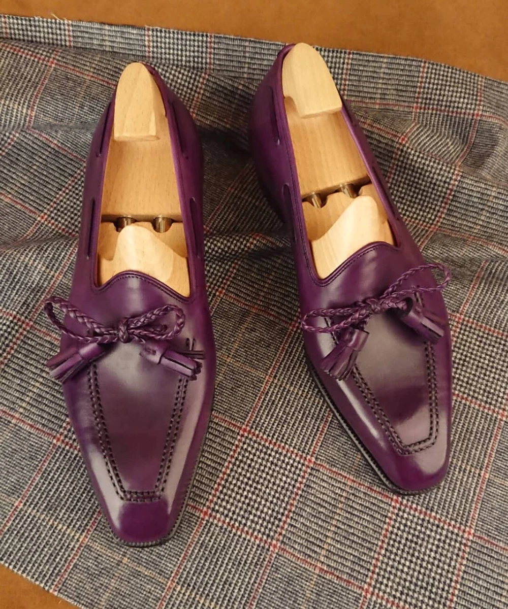 Plum Color Dress Shoes