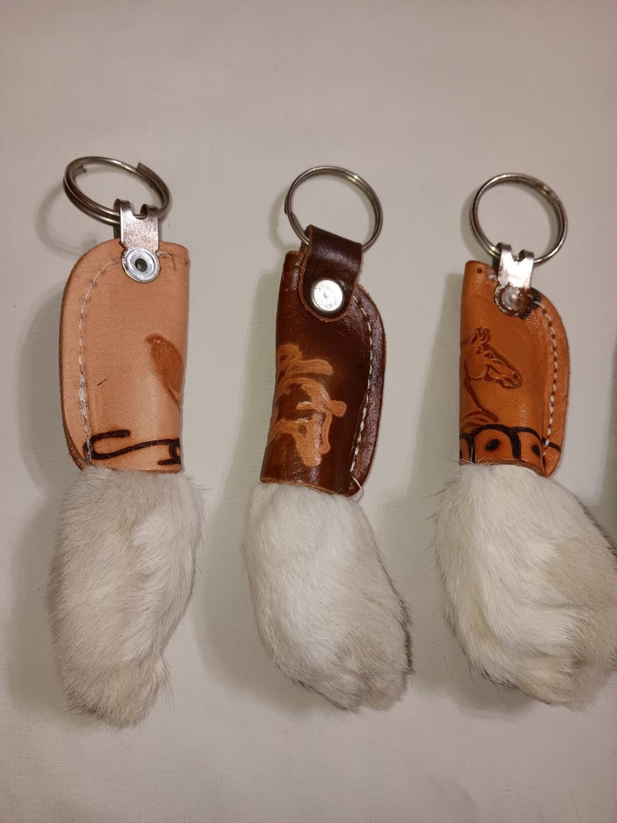Hand Made Rabbit Feet Furry Rabbit Feet – Paws Up USA