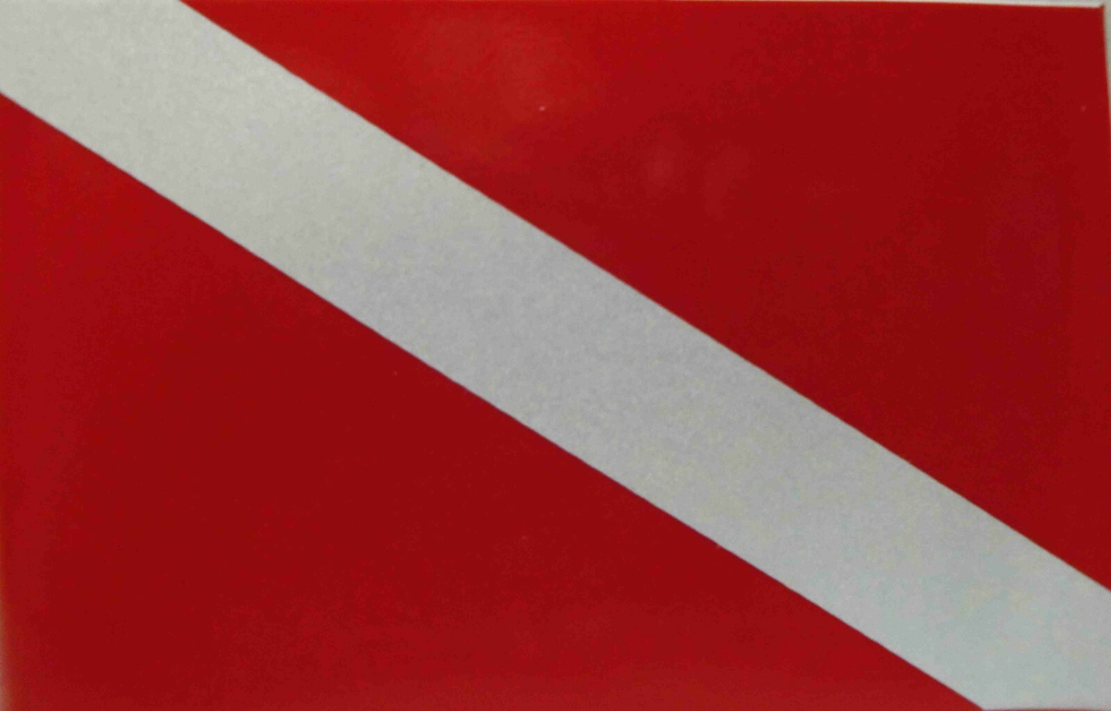 1035 LOT (2) REFLECTIVE DIVE FLAG SCUBA DIVER OCEAN DEEPSEA DIVING ...