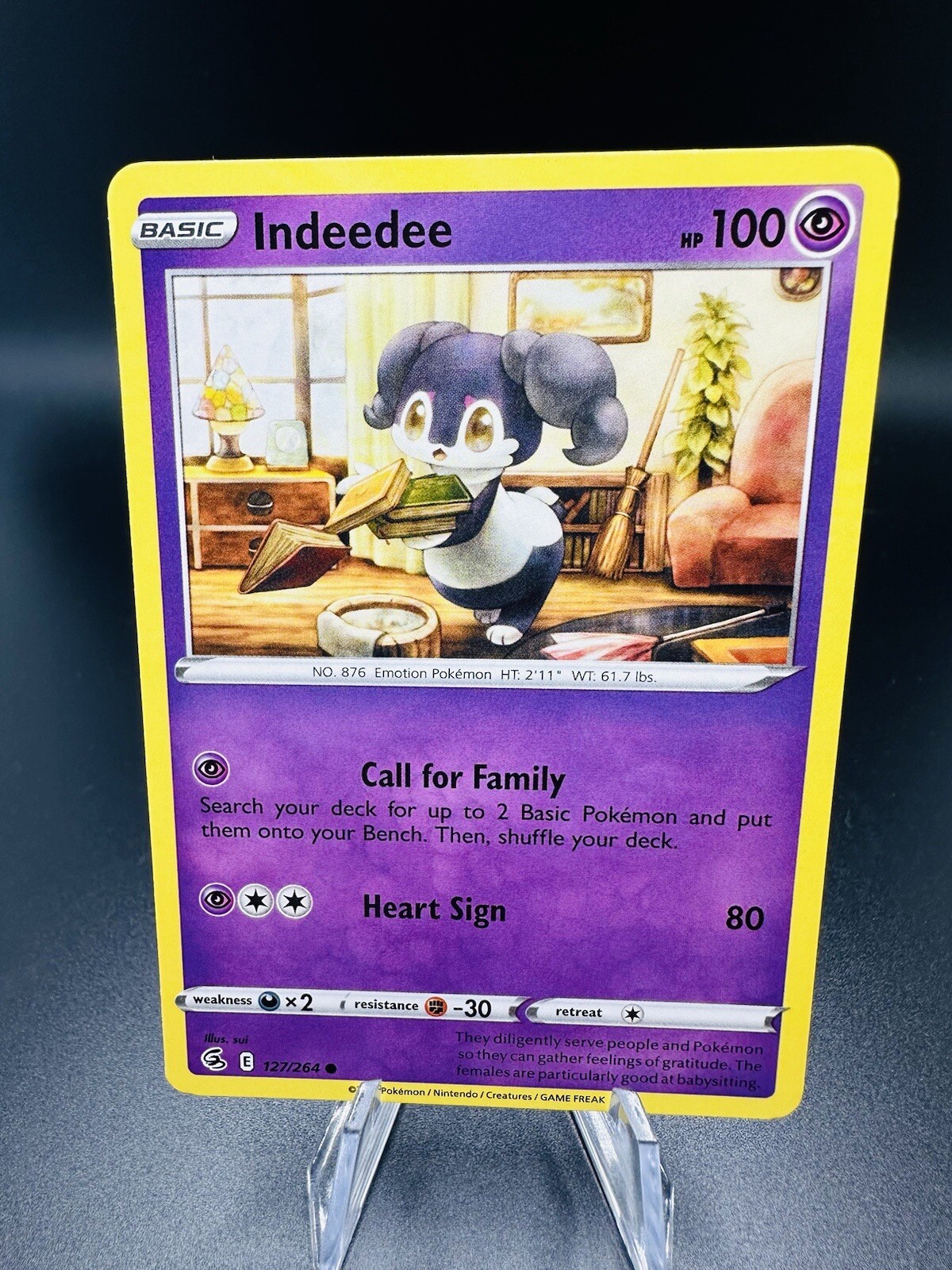Pokemon TCG - Indeedee 127/264 - Fusion Strike 2021 | eBay