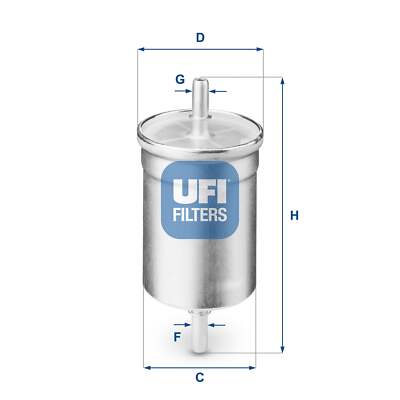 UFI Filters Fuel Filter 31.710.00 | eBay Australia