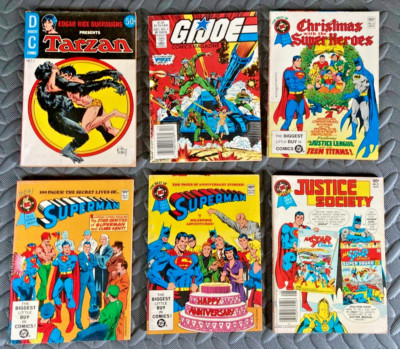 DC Blue Ribbon Digest Lot Of 12 Comics FN w/ Tarzan, Batman, Superman ...