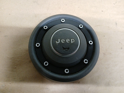 84-94 JEEP HORN BUTTON GRAY CHEROKEE WRANGLER YJ COMMANCHE 87 88 89 90 ...