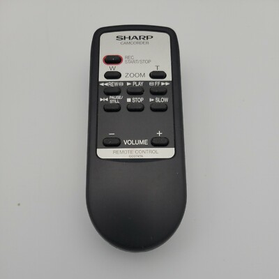SHARP Remote G0074TA CAMCORDER G0074TA Remote Control Controller | eBay