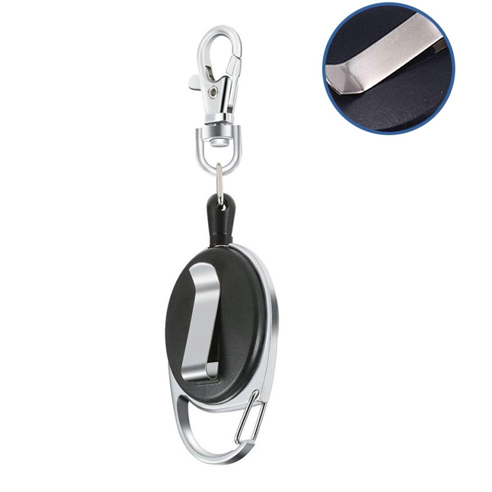 Reliable Retractable Key Chain for Easy Storage and Quick Access to ...