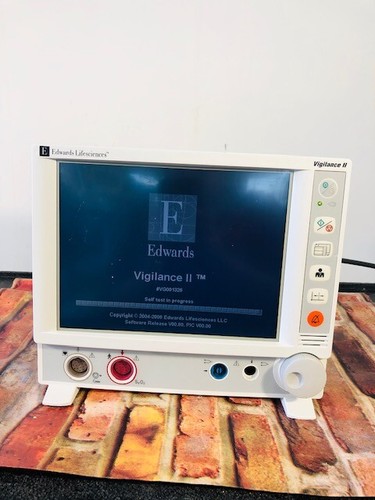 EDWARDS LIFESCIENCES VIGILANCE II PATIENT MONITOR 692515-023 (T1457) | eBay