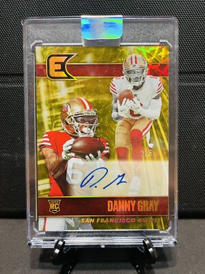 2022 Panini Chronicles Essentials Danny Gray Rookie Auto Gold 3/5 | eBay