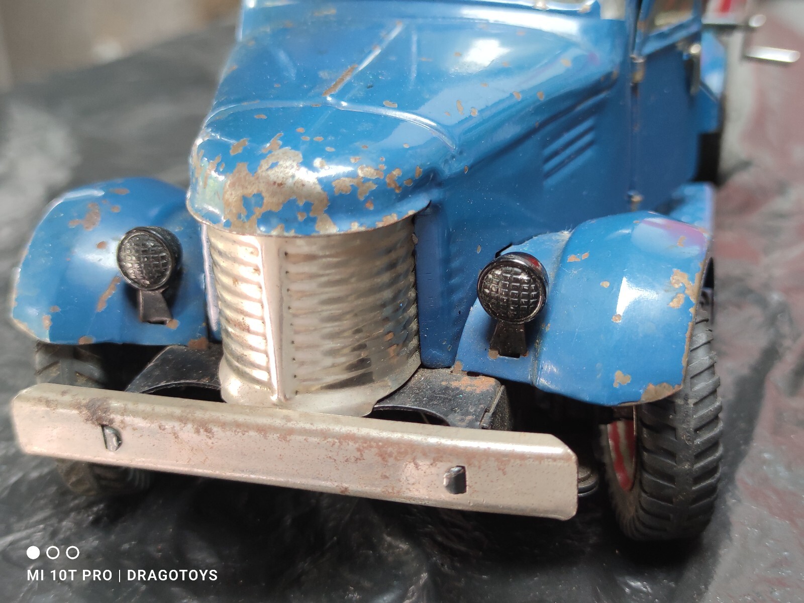 VINTAGE TOY TRUCK ZIL 157 CRANE ZIS 151 1950 SOVIET ERA MADE IN USSR ...