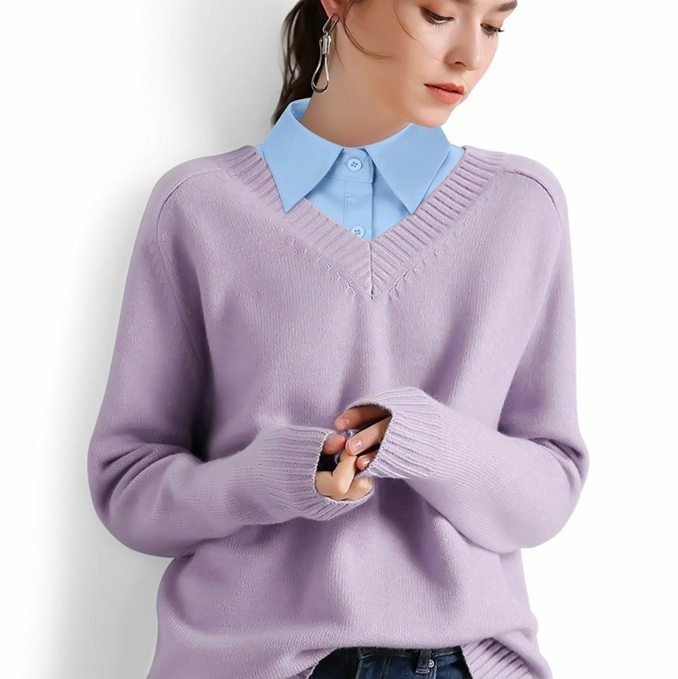 Womens Open Front Fly Away Cardigan Sweater Long Sleeve Loose Drape Rib ...