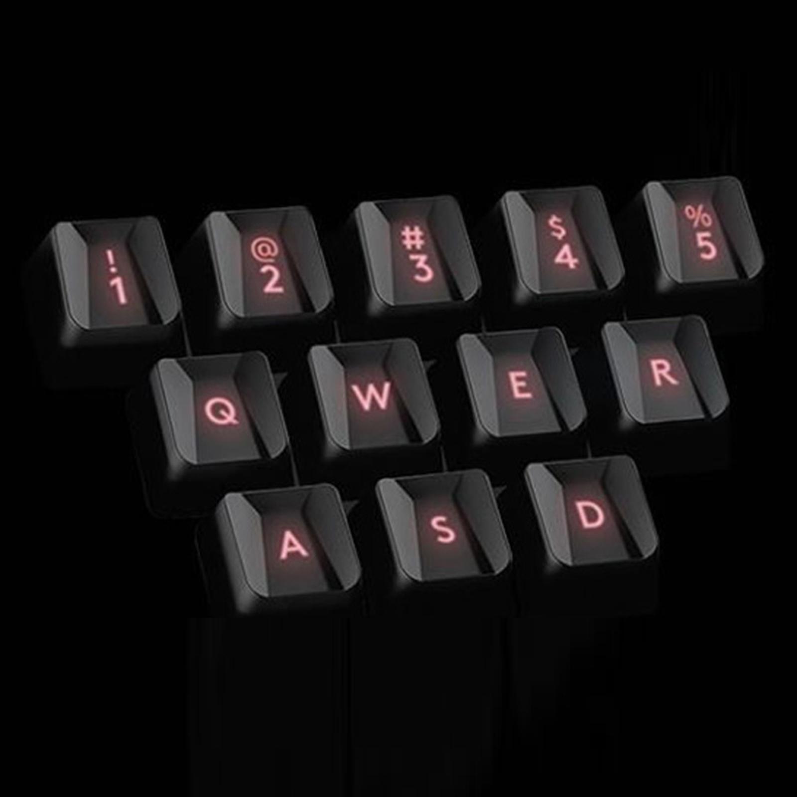 12x Key Cap Keycaps For Logitech G413 G910 G810 G613 K840 Mechanical ...