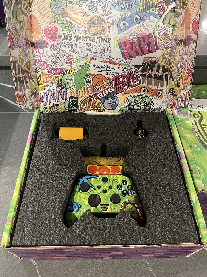 TMNT Pizza Scented Xbox Controllers-Complete Set | eBay