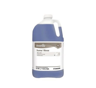 Diversey Suma Rinse A5 Dishwasher Rinse Aid Liquid, 4/Carton (57268280 ...