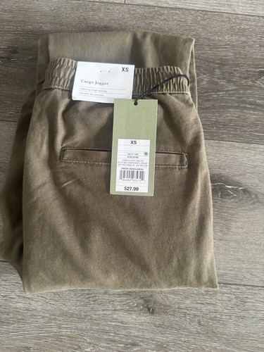 Goodfellow & Co. Tech Jogger Pants Mens XS Olive Green Drawstring ...