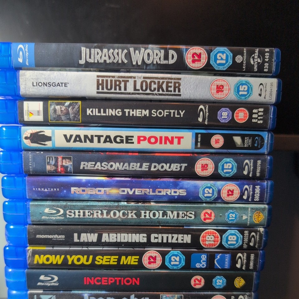 19x Blu-Ray Movies Bundle Collection | eBay UK