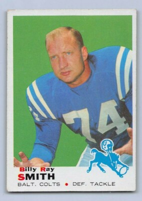 1969 BILLY RAY SMITH - Topps Football Card- # 185 - BALTIMORE COLTS | eBay