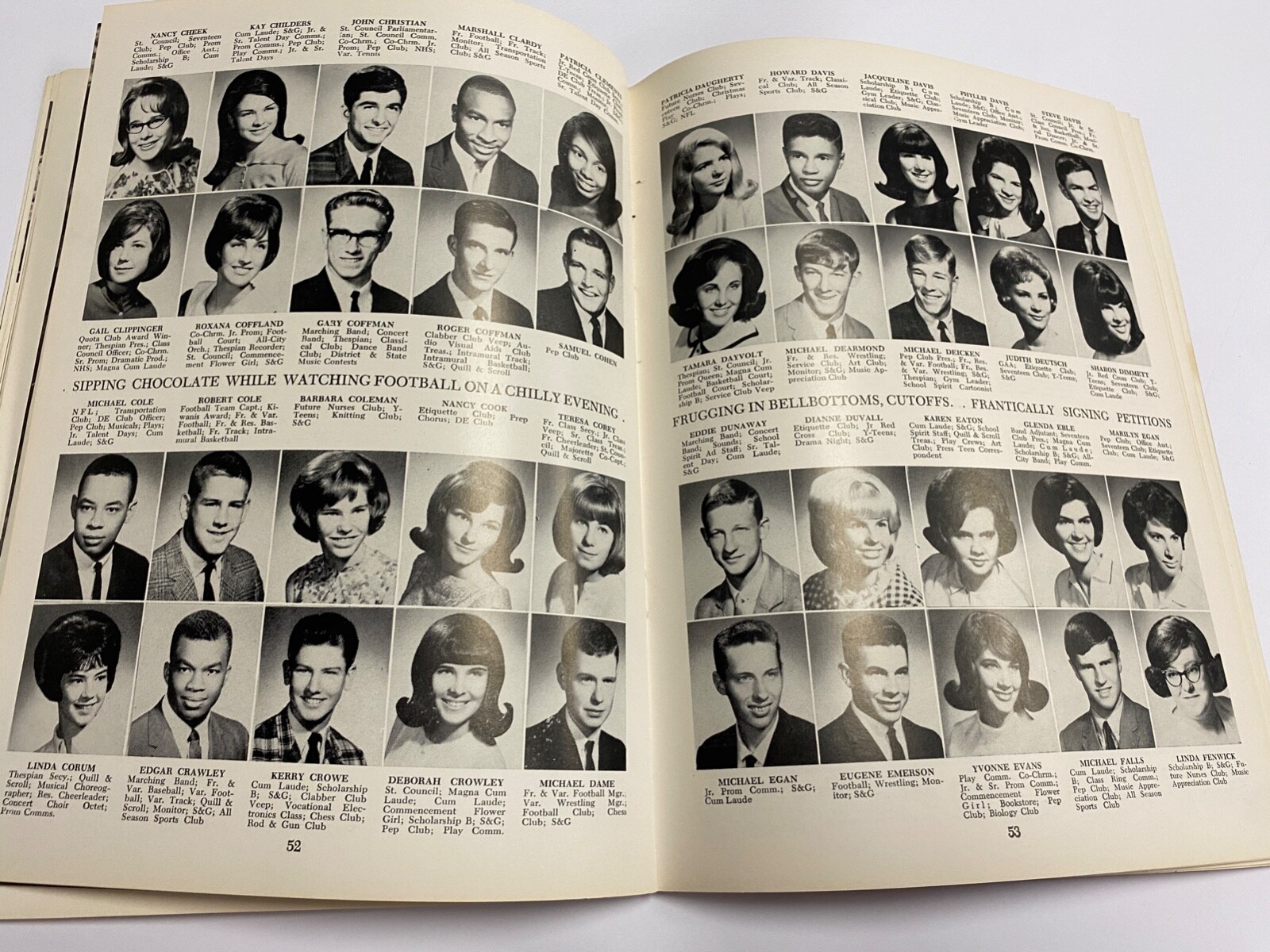 1966 Benjamin Bosse High School Yearbook Evansville, Indiana | eBay