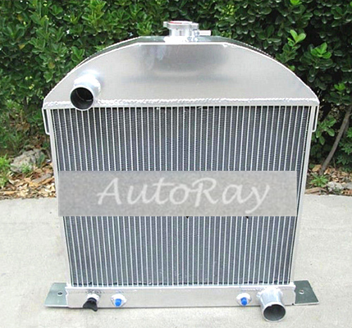 Aluminum Radiator for Ford Model A Chopped W/Chevy Engine 1928-1931 ...