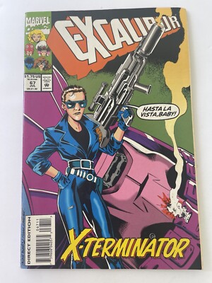 Marvel Comics Excalibur X-Terminator Vol 1 No 67 July 1993 Comic Book ...