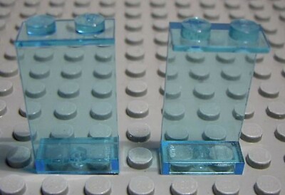 Lego Scheibe 1x2x3 Transparent Hellblau 2 Stück (681) | eBay.de