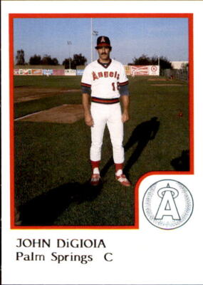 1986 Palm Springs Angels ProCards #10 John Digioia Covina LA Puente ...