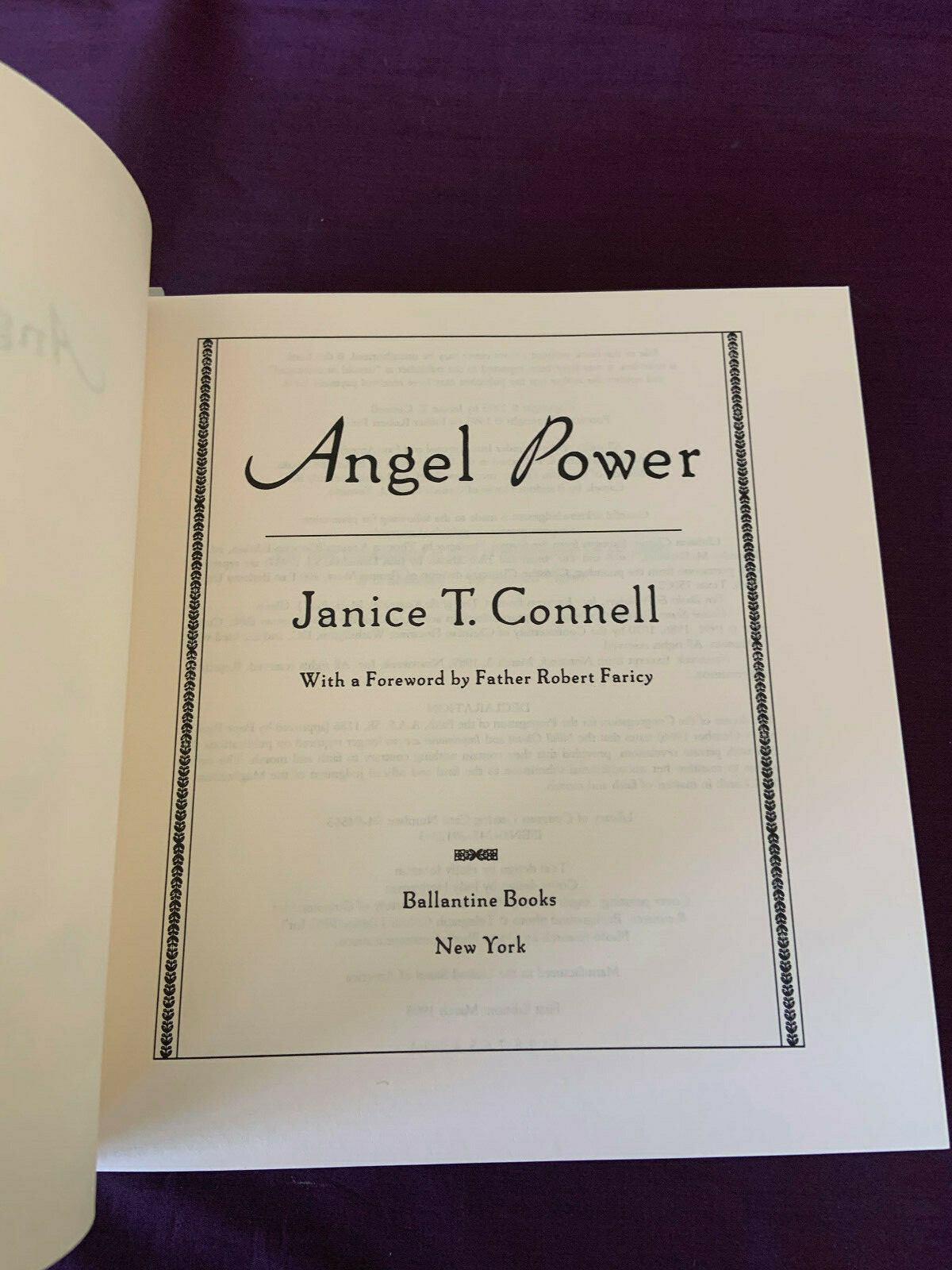 Angel Power by Janice T. Connell 1995 Paperback illus 9780345391230| eBay