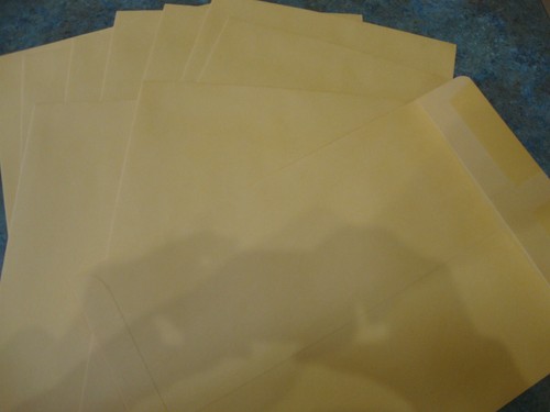 10 Manila 9" x 12" 28lb Heavy Duty Catalog Mailing Envelopes Gummed ...