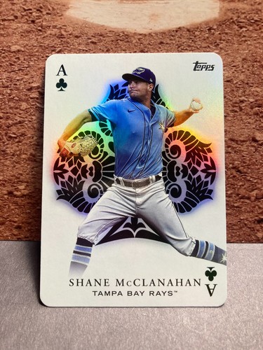 2023 Topps Series 1 AA-12 Shane McClanahan All Aces Baseball Card Tampa ...