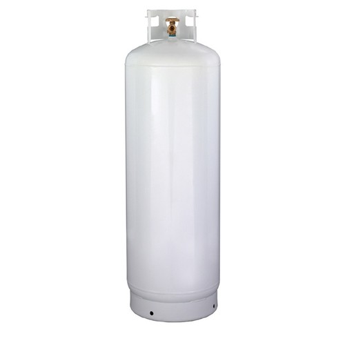 NEW 100 lb. Steel Propane LPG Cylinder Tank with POL Valve DOT Stamped ...
