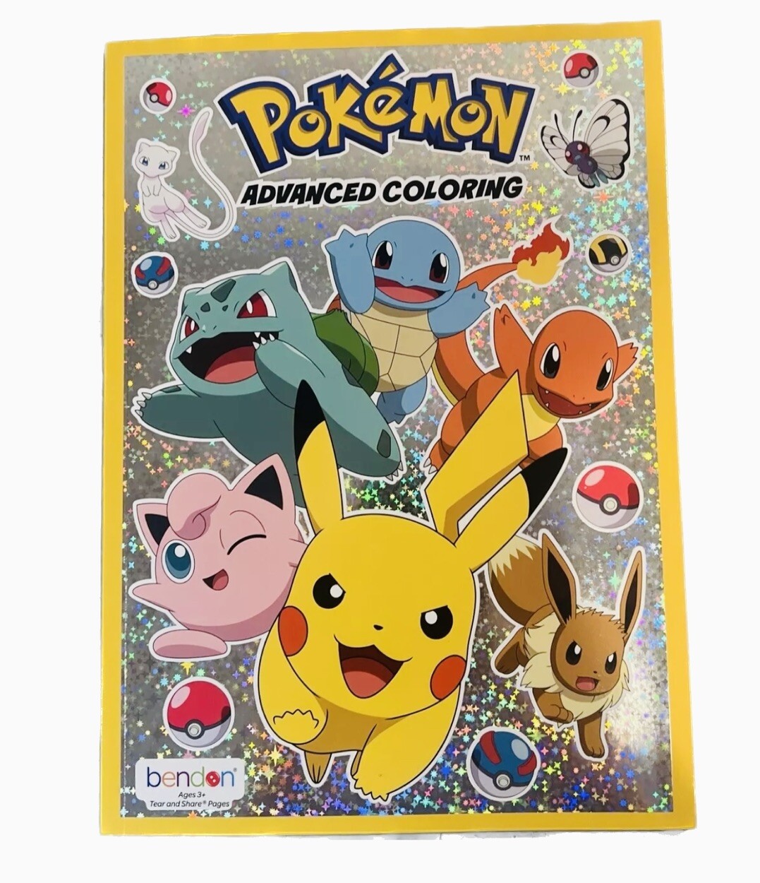 Bendon Pokemon Advanced Coloring Book Brand New Uncolored 40pg Ship ...