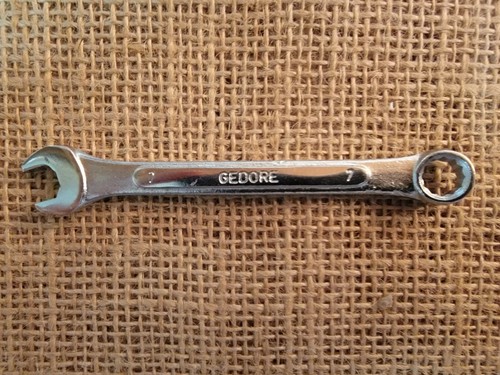 Gedore Chrome-Vanadium Combination Metric Wrench 7 MM Made India | eBay