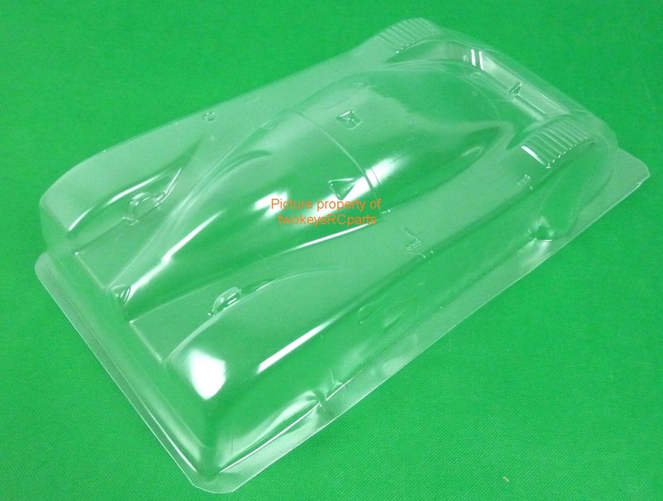 1:10 RC Clear Body Shell - Jaguar XJR12 with TWR Castrol livery. Le ...