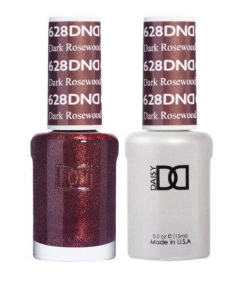 DND Daisy Duo Gel w/ Matching nail polish lacquer - 628 DARK ROSEWOOD ...