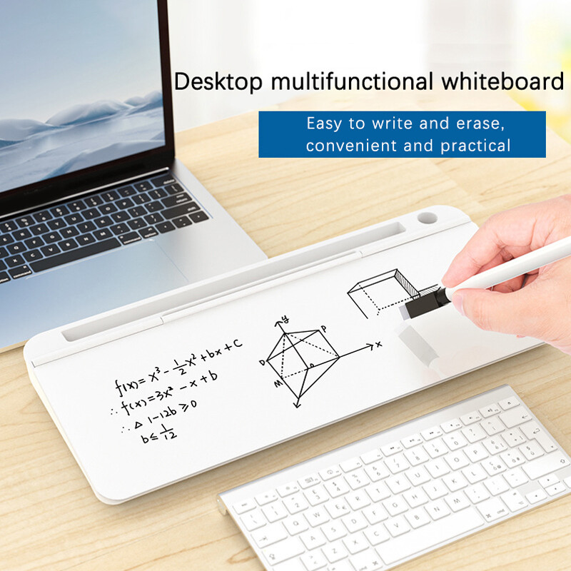 Mini Whiteboard Writing Board For Desktop Keyboard Business Office ...
