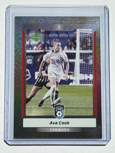Ava Cook /100 Shimmer 2025 Parkside NWSL Vol 1 Chicago Stars FC #139 | eBay