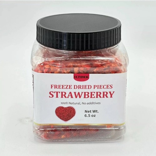 🍓Freeze Dried Strawberry Pieces 6.5oz 100% Natural No Additive Fruit ...