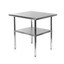 Stainless Steel 30" x 24" NSF Commercial Kitchen Work Food Prep Table ...