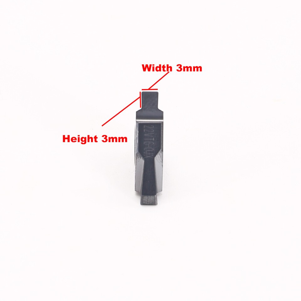 3mm Grooving Inserts square Vertica Lathe Turning Tool Holder 25mm | eBay