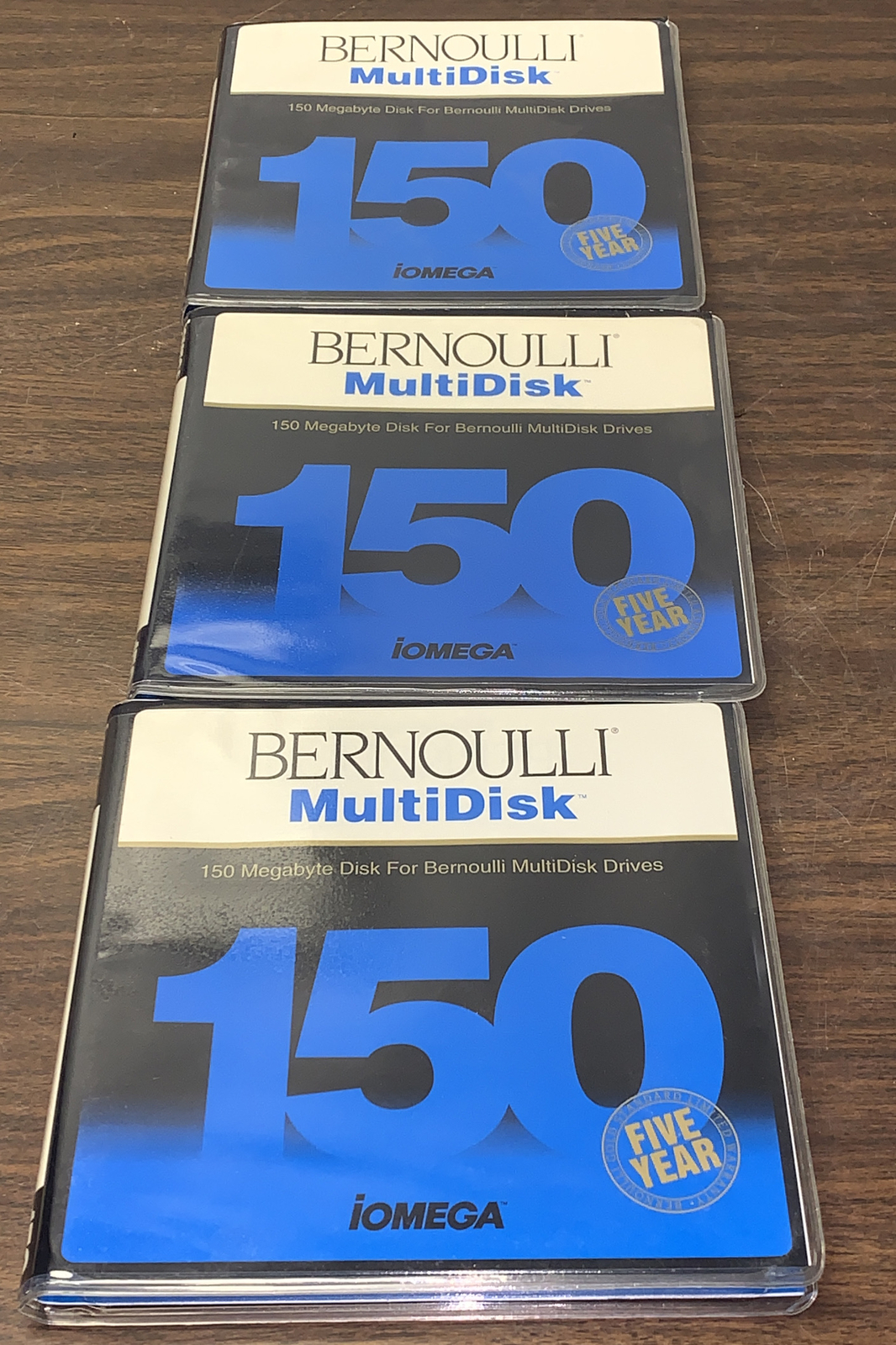 1 USED 2 NEW iOmega Bernoulli 150 Megabyte Disk for MultiDisk Drives | eBay